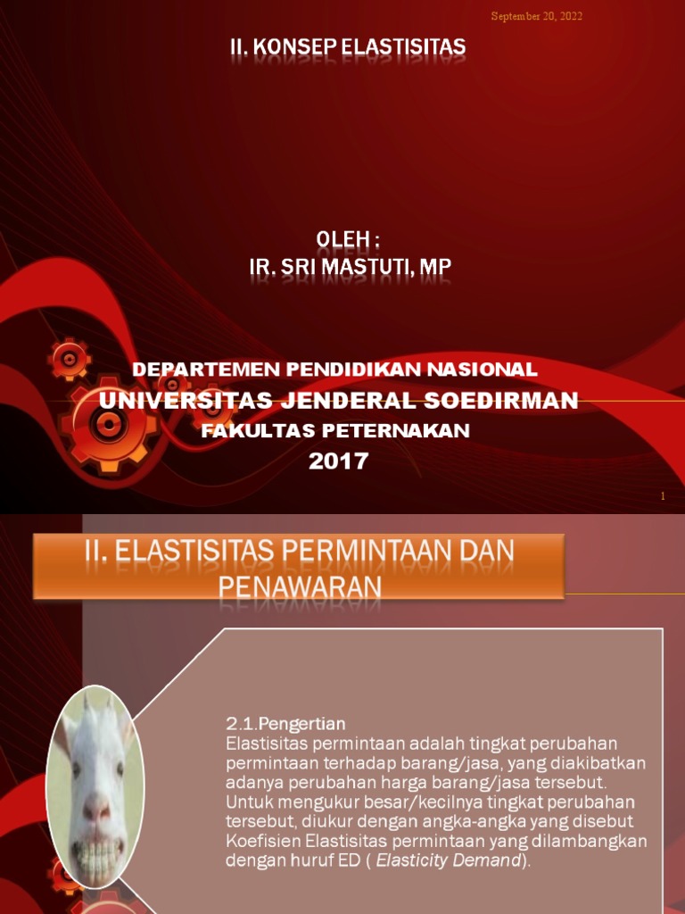 Bab II. Konsep Elastisitas | PDF