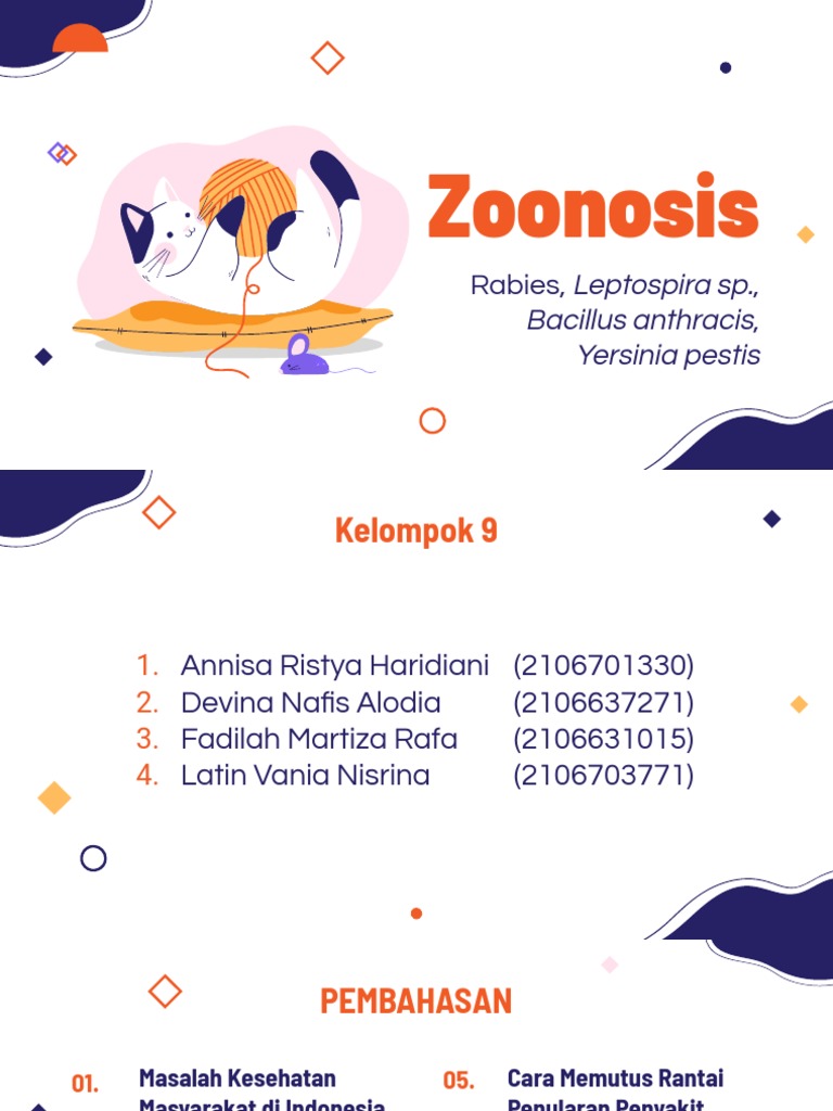 Kelompok 9 - PPT Biomedik - Zoonosis | PDF