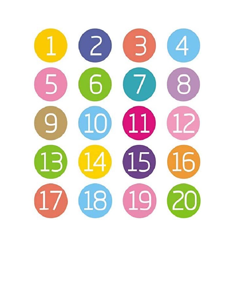 Imprimir Numeros Red | PDF