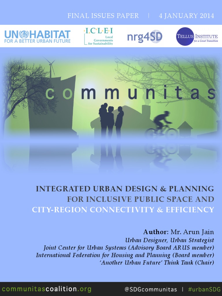 Final Integ Urban Planning & Design Jain | PDF | Sustainability | City