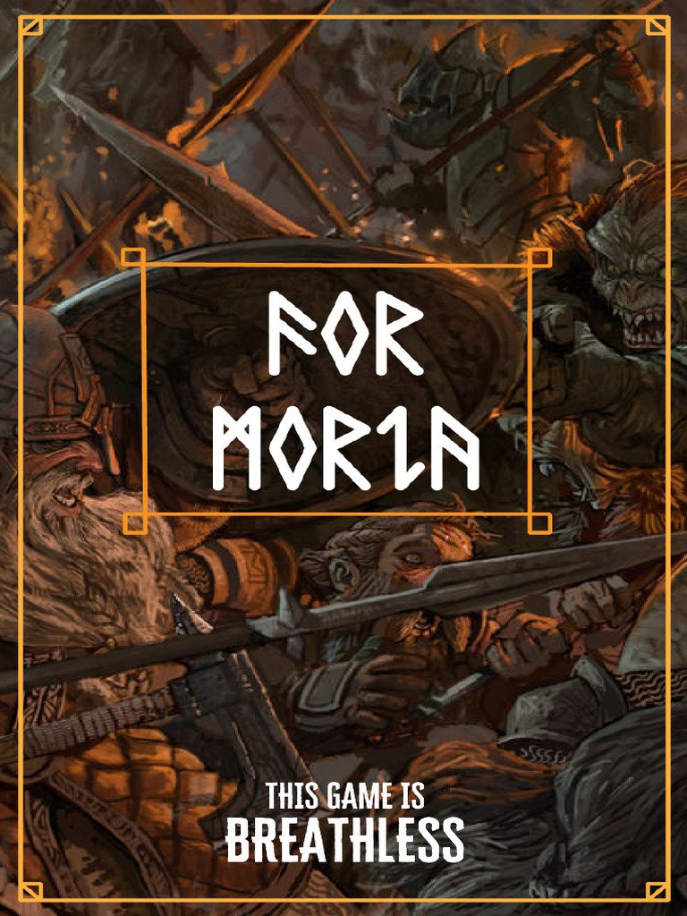 For Moria Eng Handbook | PDF | Dwarf (Middle Earth)
