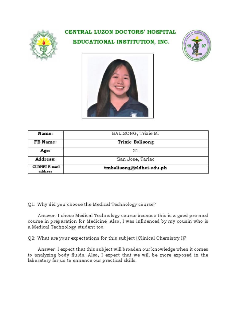 Balisong, Trixie BSMT 3 Intro | PDF | Self-Improvement | Wellness