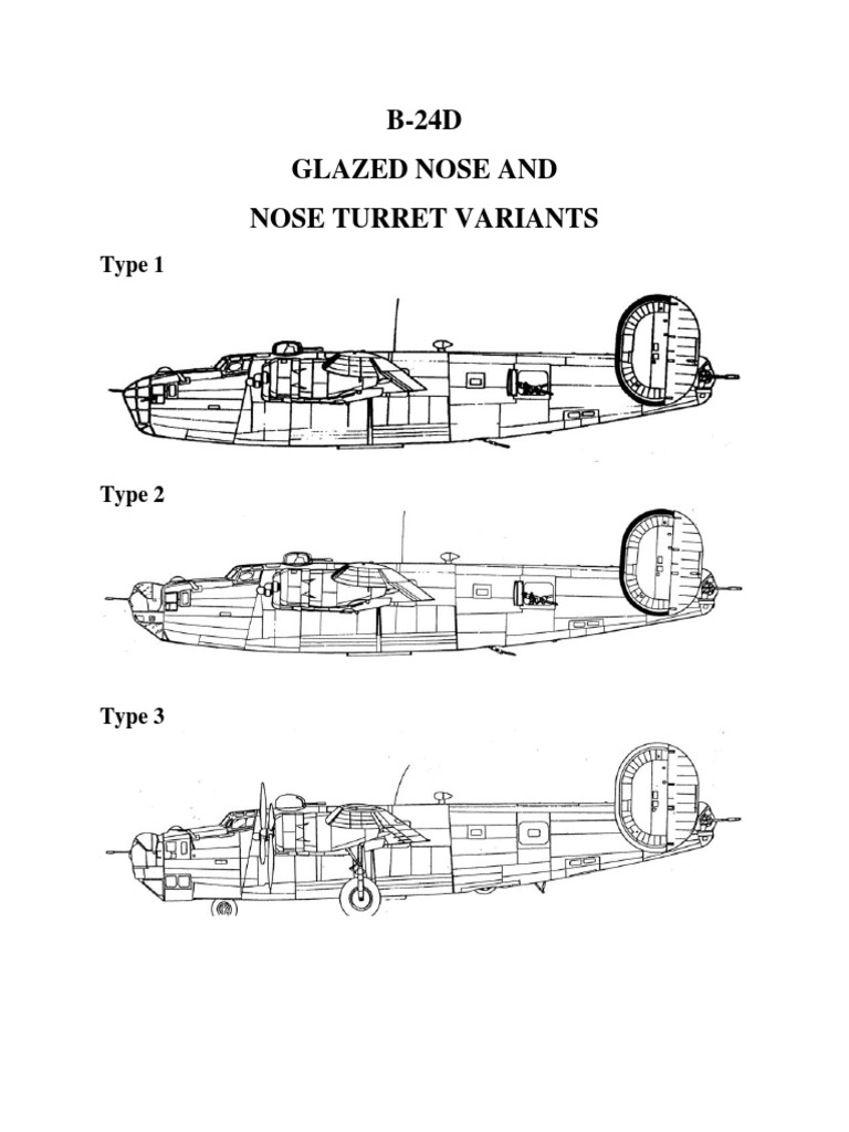 Aircraft D Types | PDF | Consolidated B 24 Liberator | Aircraft