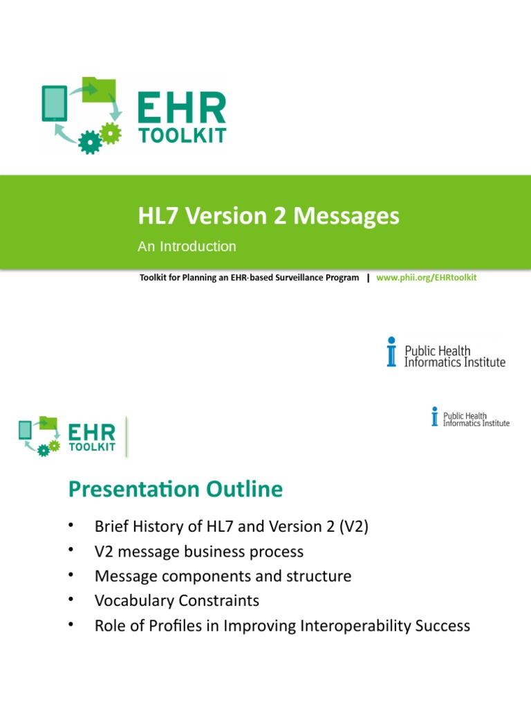 Hl7 V2 Standards Overview Pdf Computing Information Age