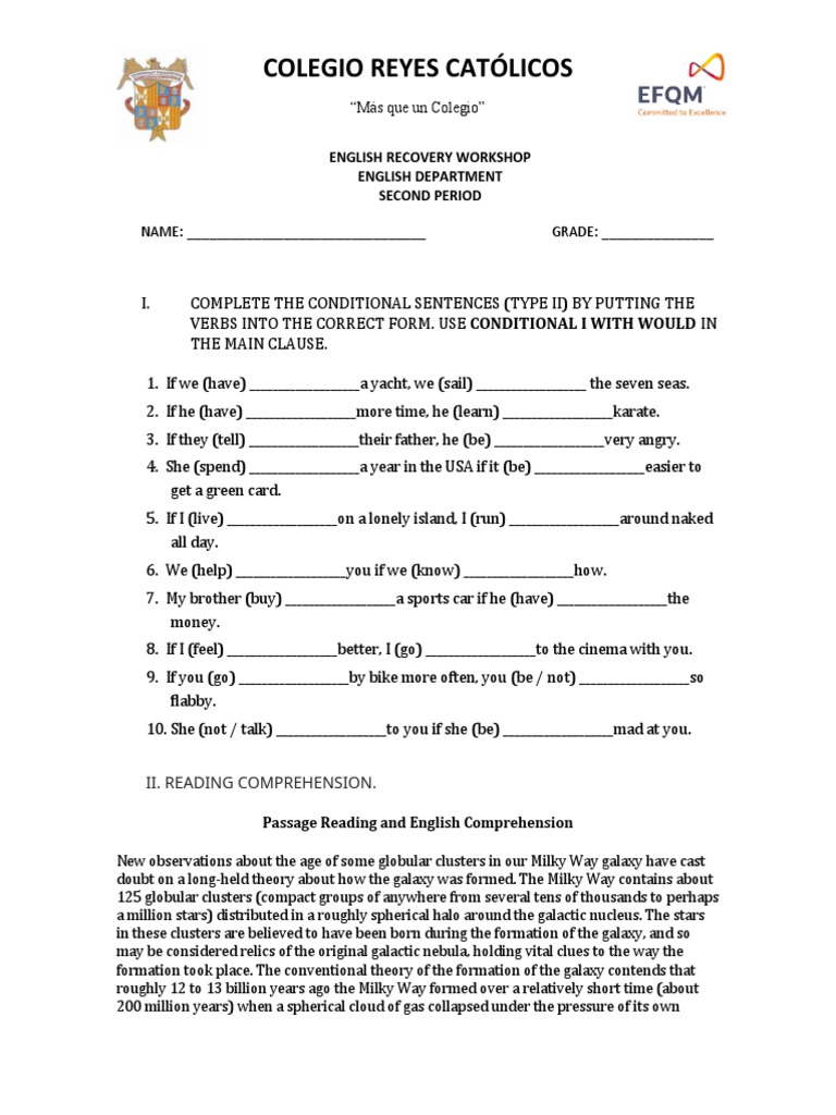 English Recovery Workshop 11th Grade Second Perdiod 2022 | PDF | Milky ...