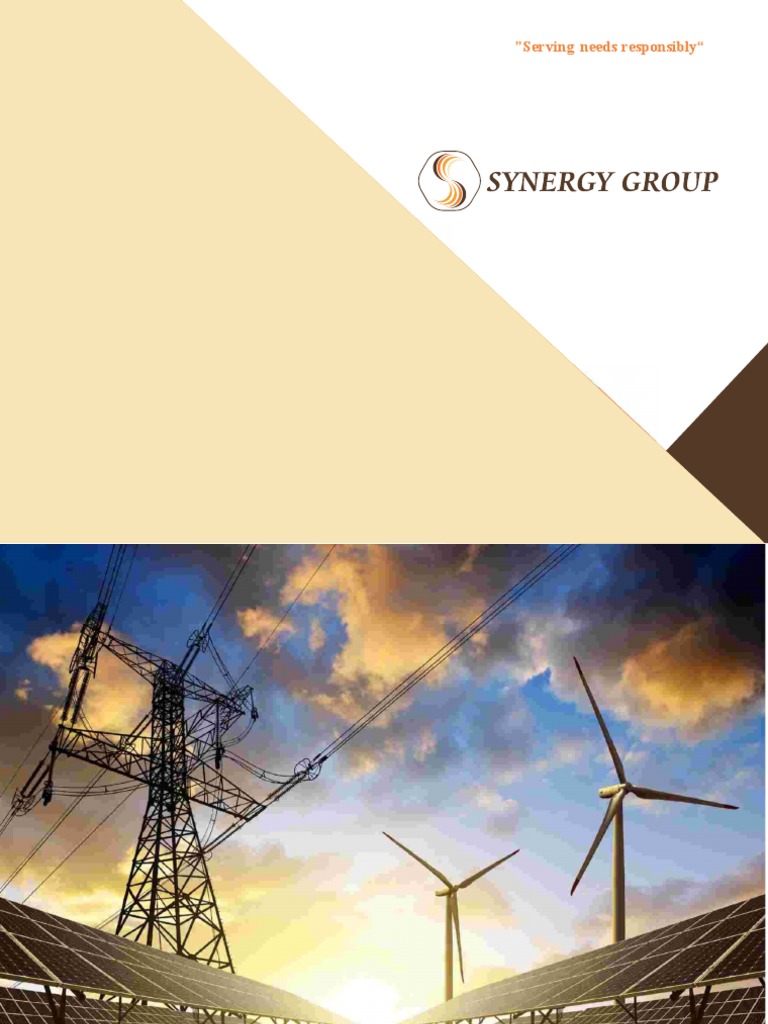 Synergy Group Profile | PDF | Power Station | Electric Power
