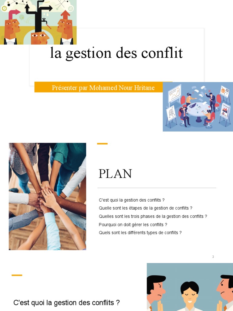 Les Conflit | PDF | Résolution de conflit | Psychologie