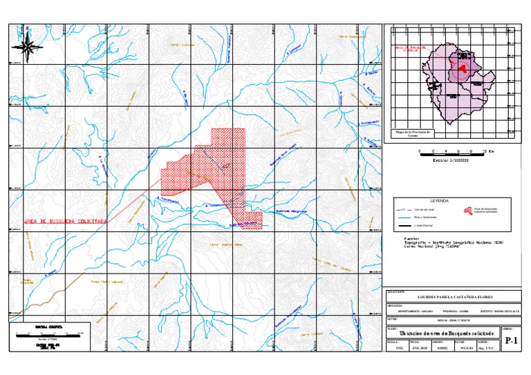 Mapa Topográfico de Casma, Áncash | PDF | Geodesia | Geofísica