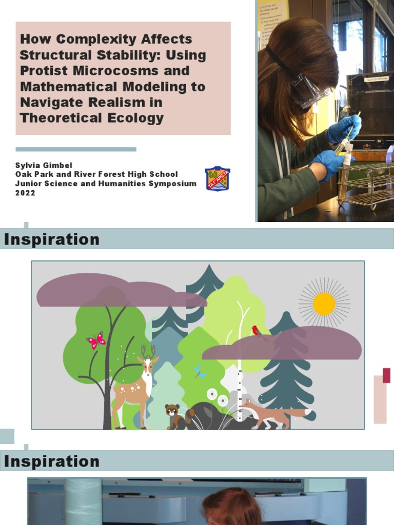 Gimbel Sylvia Presentation | PDF | Mathematical Model | Ecology
