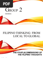 FILIPINO THINKING FROM LOCAL TO GLOBAL Lesson2 | PDF | Philippines ...