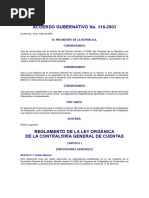 Acuerdo A-039-2023 Normas de Control Interno Gubernamental CGC | PDF | Auditoría | Responsabilidad