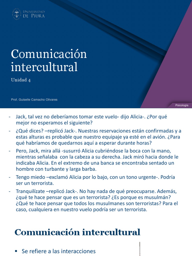 11. La comunicación intercultural | PDF