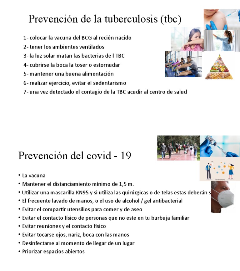 Prevención de La Tuberculosis (TBC) | PDF