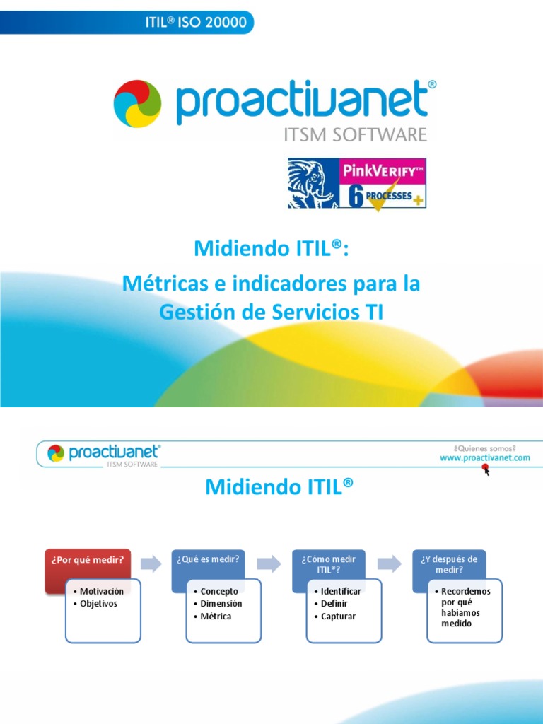Metricas ITIL | Descargar gratis PDF | Itil | Business