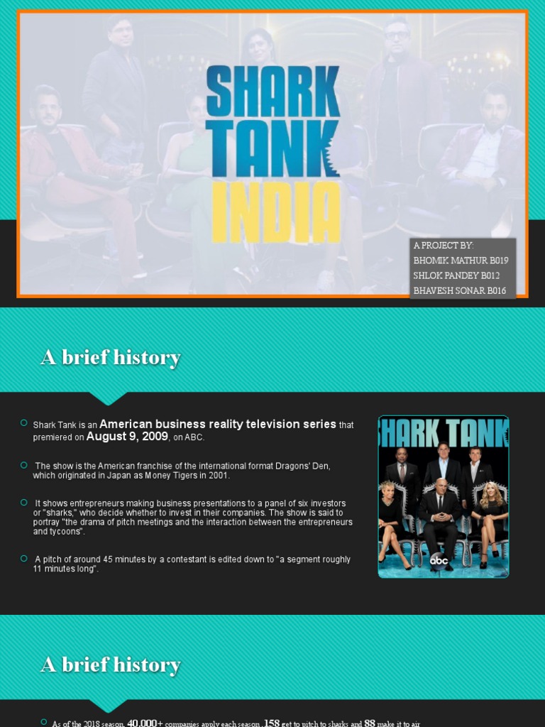 Shark Tank 1 Pdf