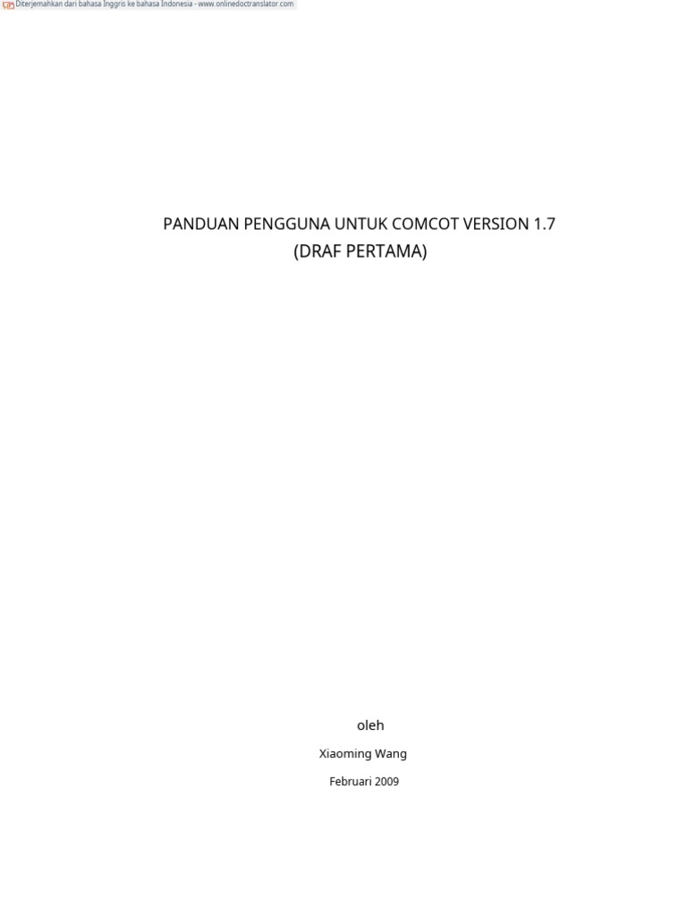 COMCOT V.17.pdfa - En.id | PDF | Sains & Matematika