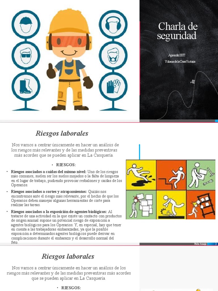 Charla de Seguridad | PDF