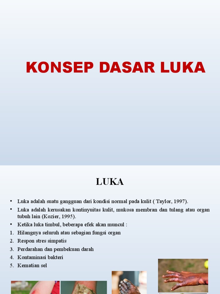 Konsep Dasar Luka 1 | PDF
