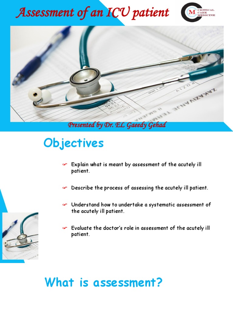 Assessment of An ICU Patient | PDF | Cardiopulmonary Resuscitation ...