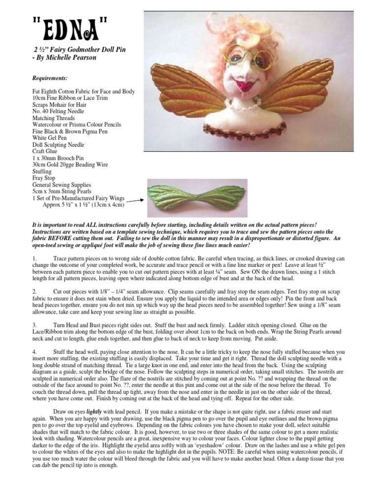 Edna A4 | PDF | Sewing | Seam (Sewing)