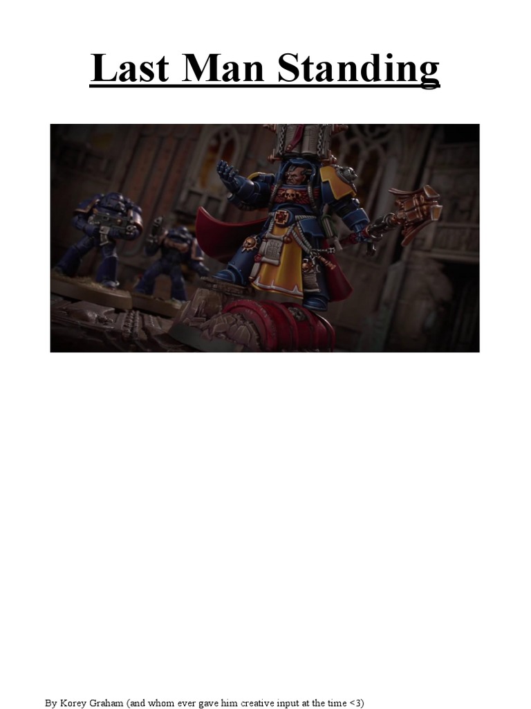 Last Man Standing Format | PDF