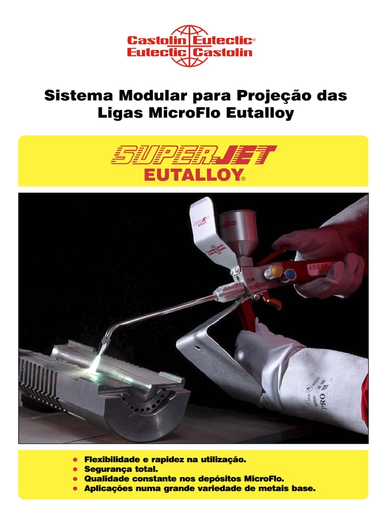 Catalogo Metalizacao Superjet Eutalloy - 220623 - 200124 | PDF | Liga | Vestir-se