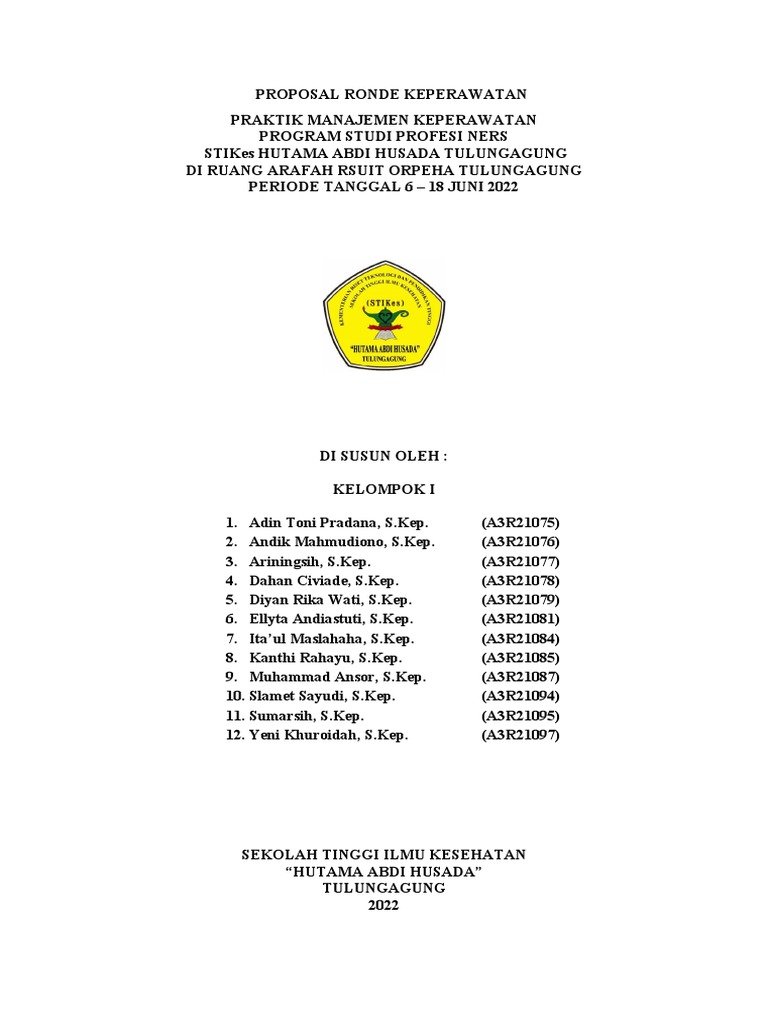 Ronde Keperawatan | PDF