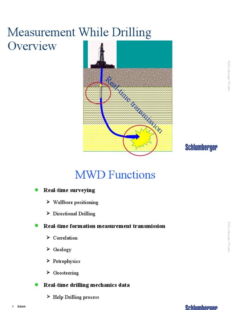 Schlumberger Basic MWD | PDF | Electrical Engineering | Metrology