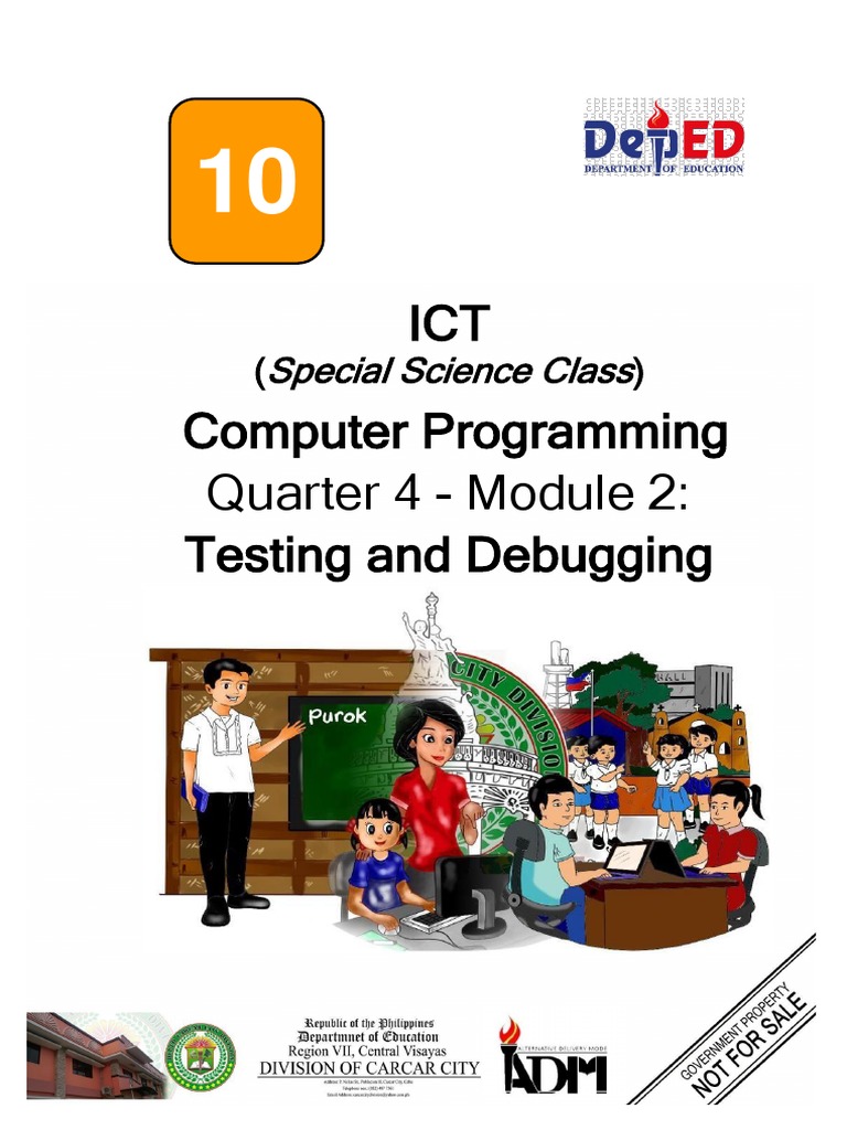 SSC Gr10 ICT Q4 Module 2 WK 2 - v.01-CC-released-7June2021 | PDF | Programming | Computer Program