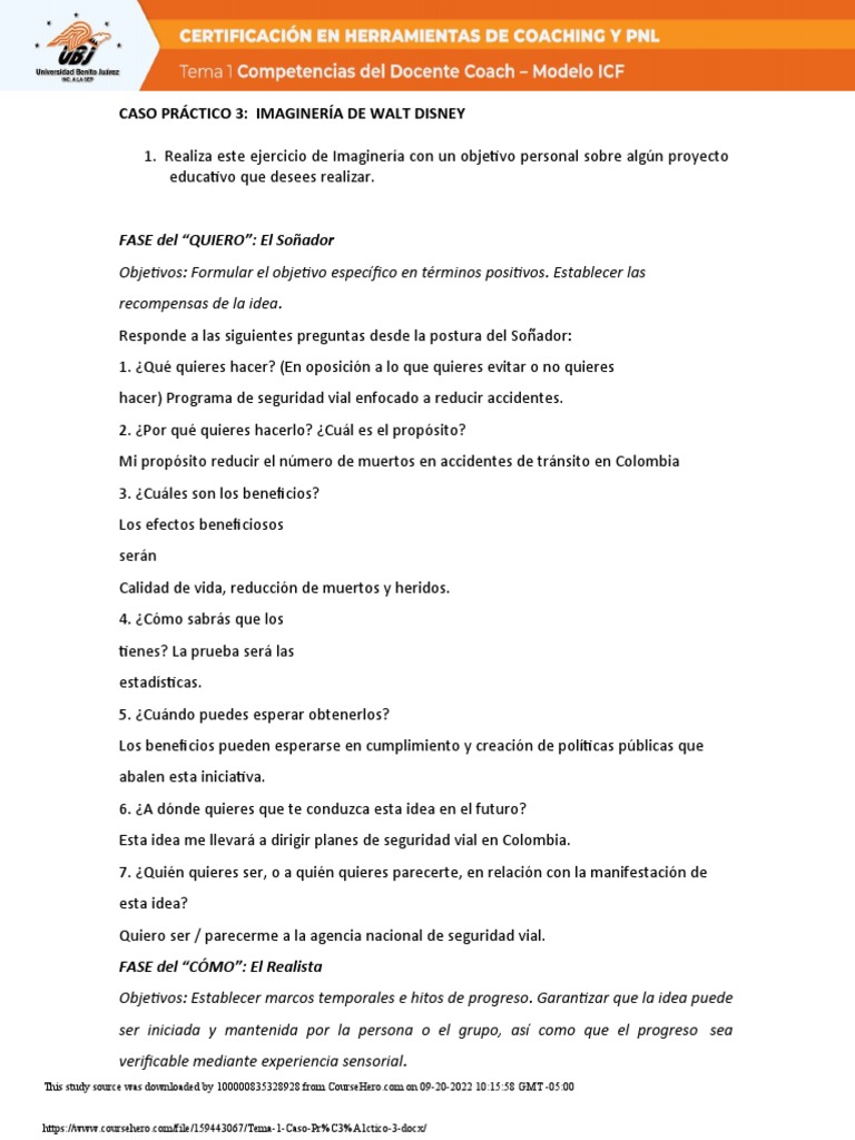 Tema 1 Caso PR Ctico 3 | PDF | Las emociones