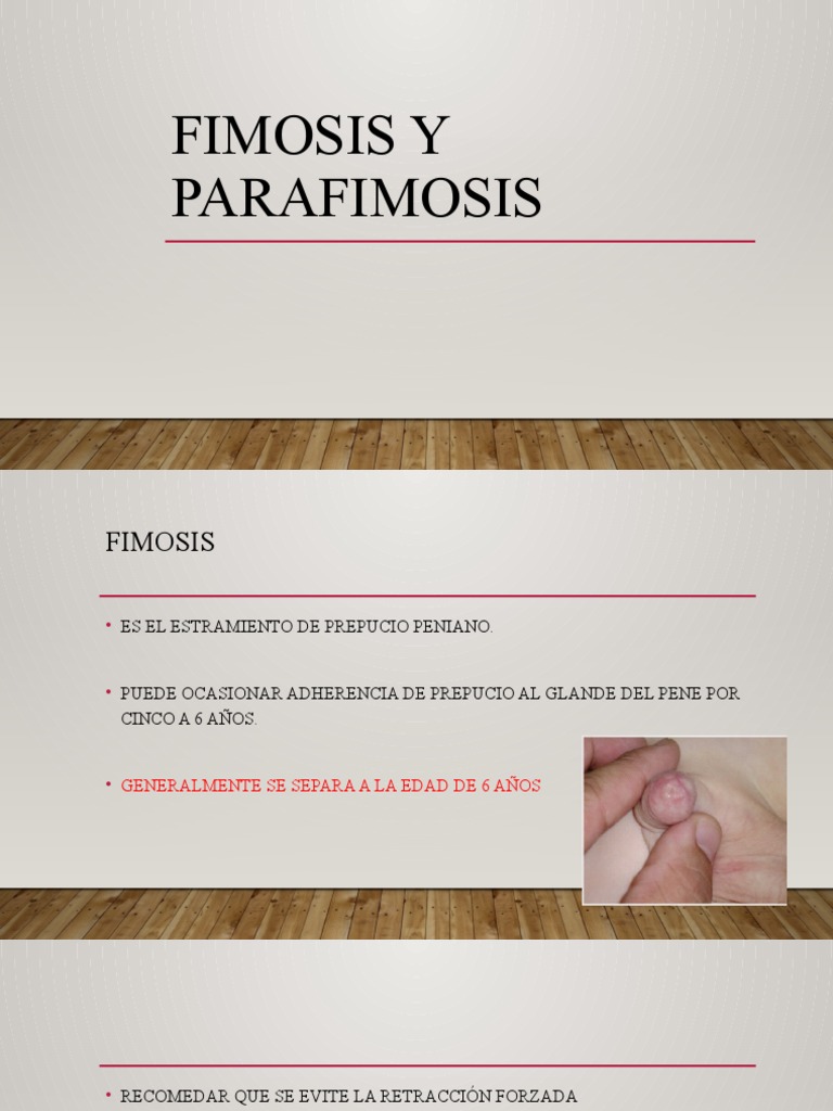 FIMOSIS Y PARAFIMOSIS | PDF | Enfermedades y trastornos ...