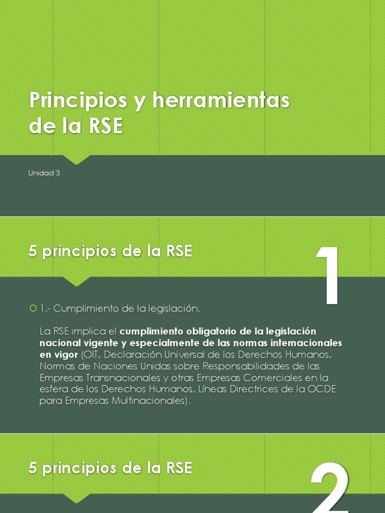 Herramientas de La Rse | PDF | Responsabilidad social corporativa ...