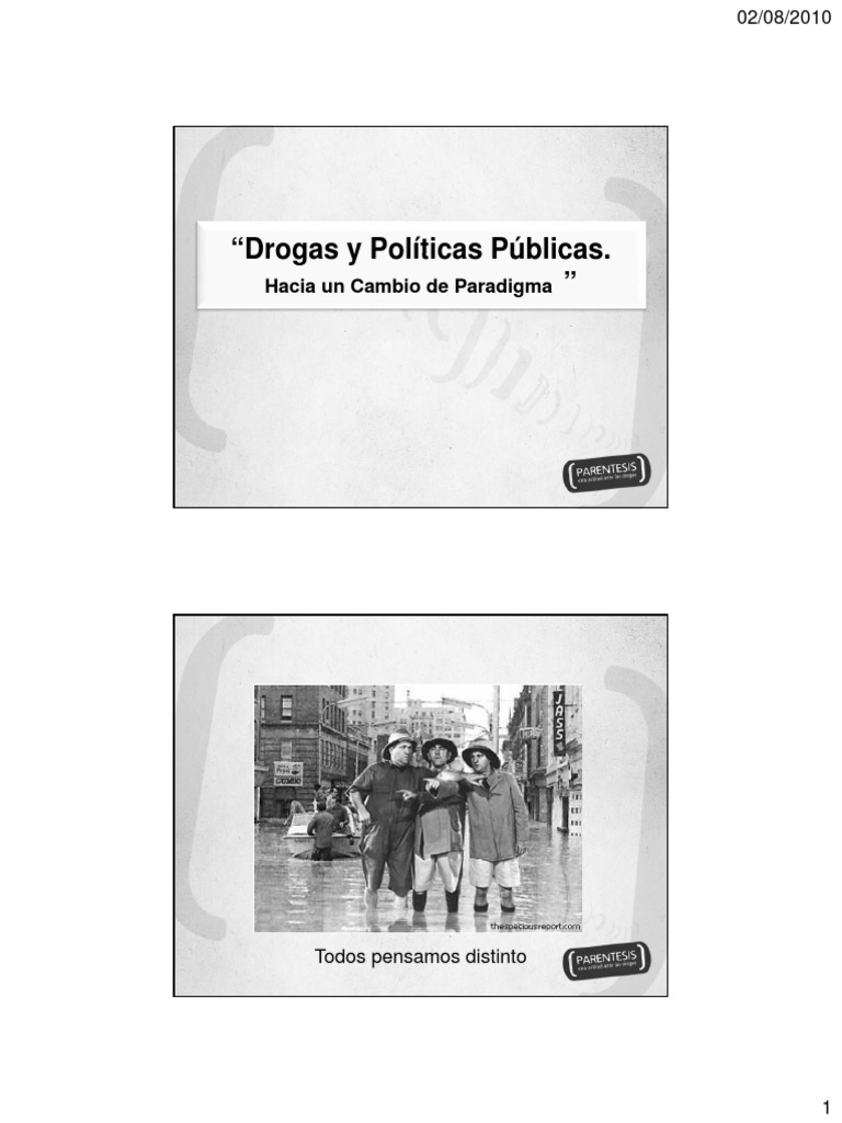 Drogas Y Políticas Públicas Pdf Drogas Consumo Economía