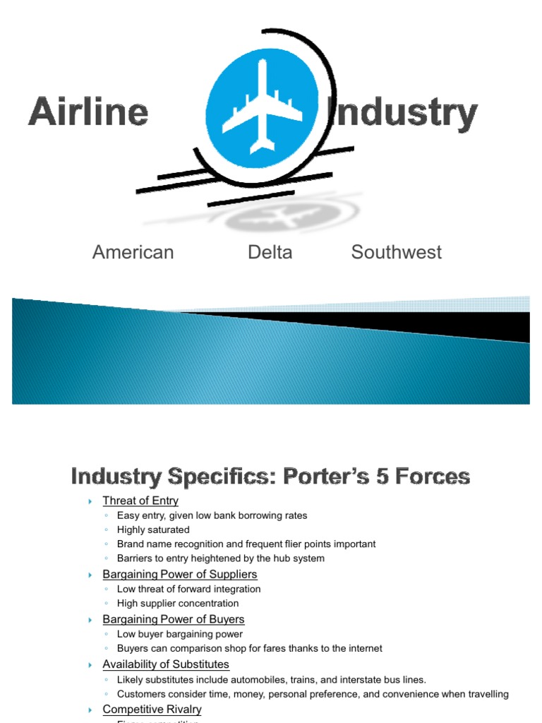 Airline Industry Financial Overview | PDF