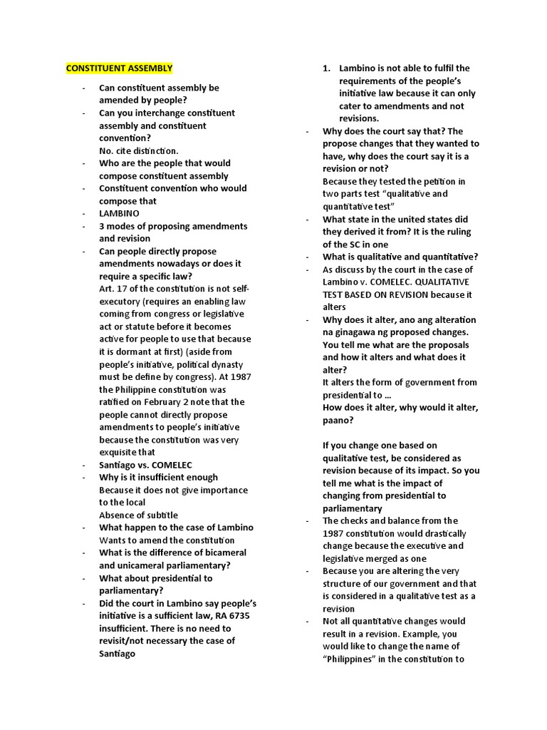 Constituent Assembly | PDF | Government | Constitutional Law