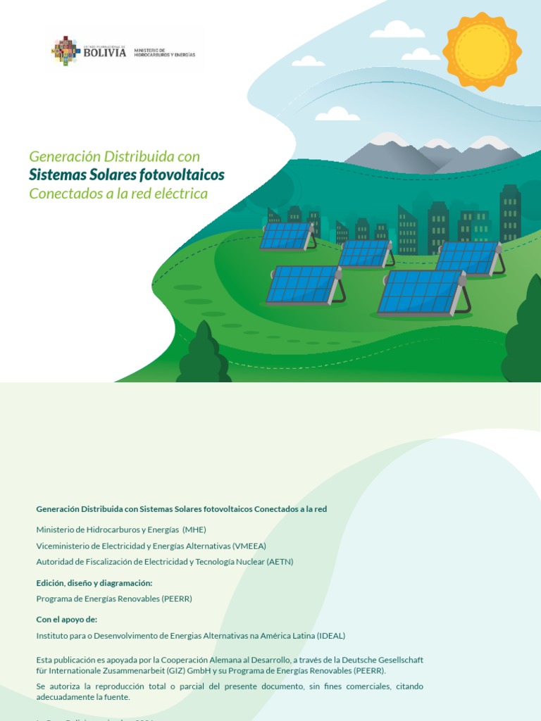 GD Con SFV Conectado A Red | PDF | Fotovoltaica | Célula solar