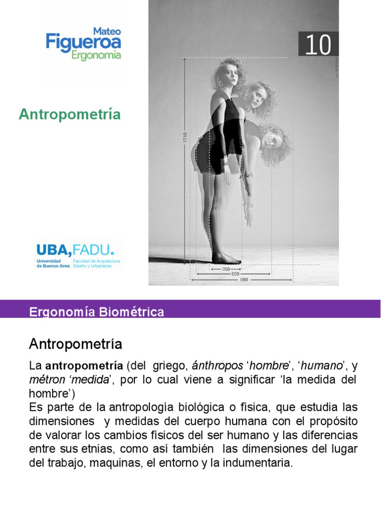 6.antropometria y Proxemia 19 06 2020 | PDF | Antropometría | Factores ...