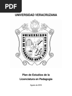 Plan Pedagogía 2016: Enfoque Holista | PDF | Plan de estudios | Pedagogía