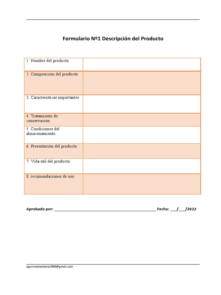 Formulario Formatos en Blanco | PDF