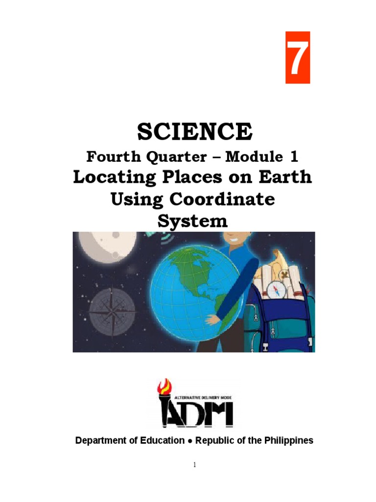 Science7 Q4 M1 v4 | PDF | Equator | Latitude
