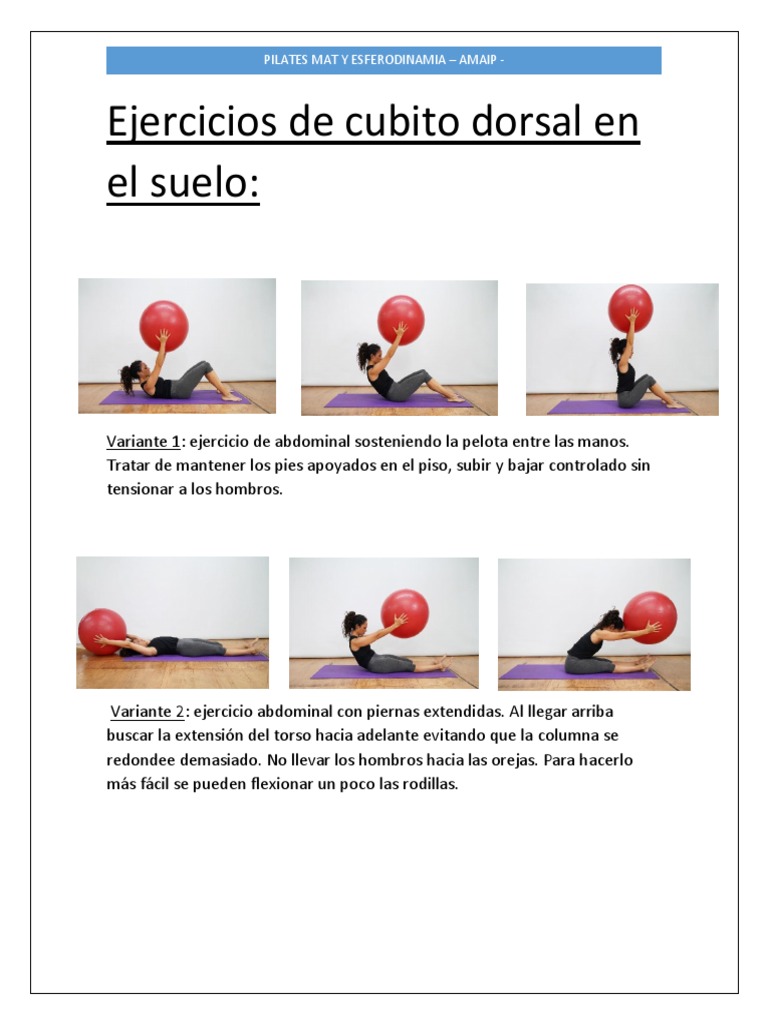 Clase 7 Ejercicios de Cubito Dorsal en El Suelo | PDF | Abdomen ...