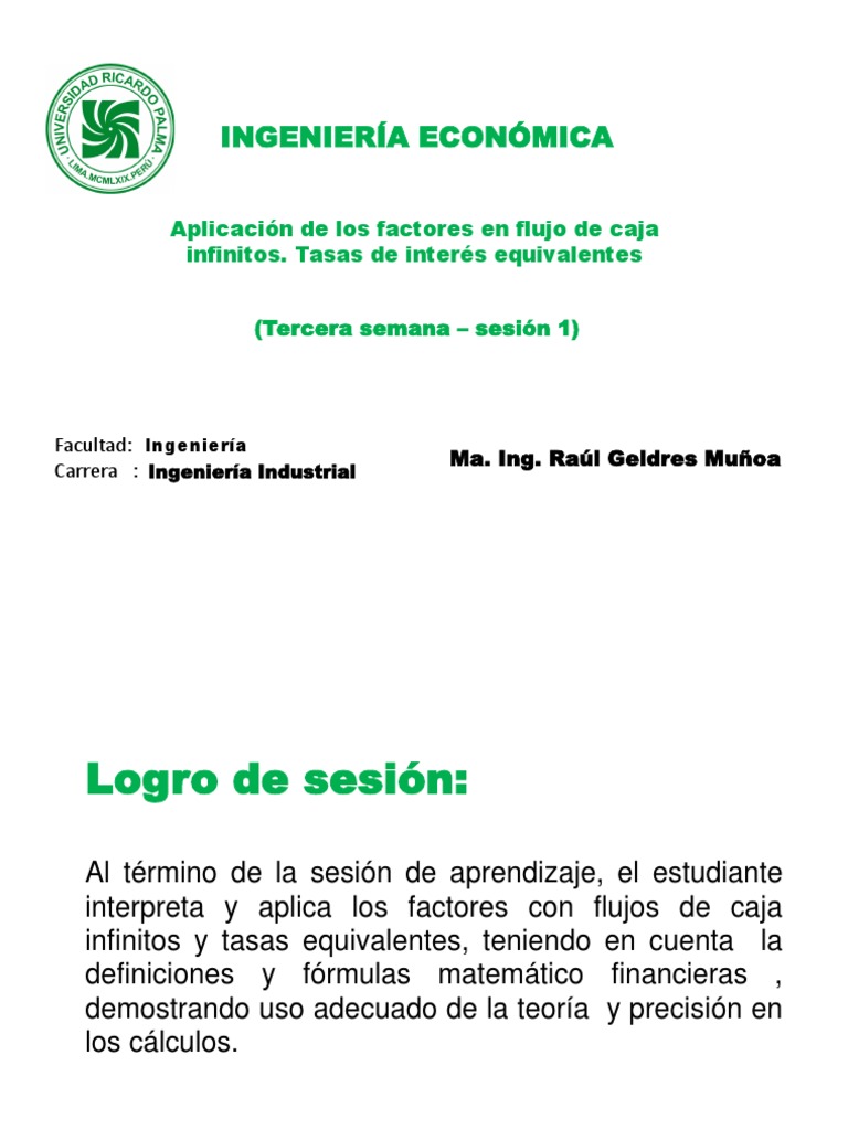 URP INGECO Semana 3.1 | PDF | Matemáticas