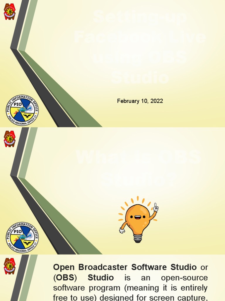 OBS Studio Lecture | Download Free PDF | Computing | Software