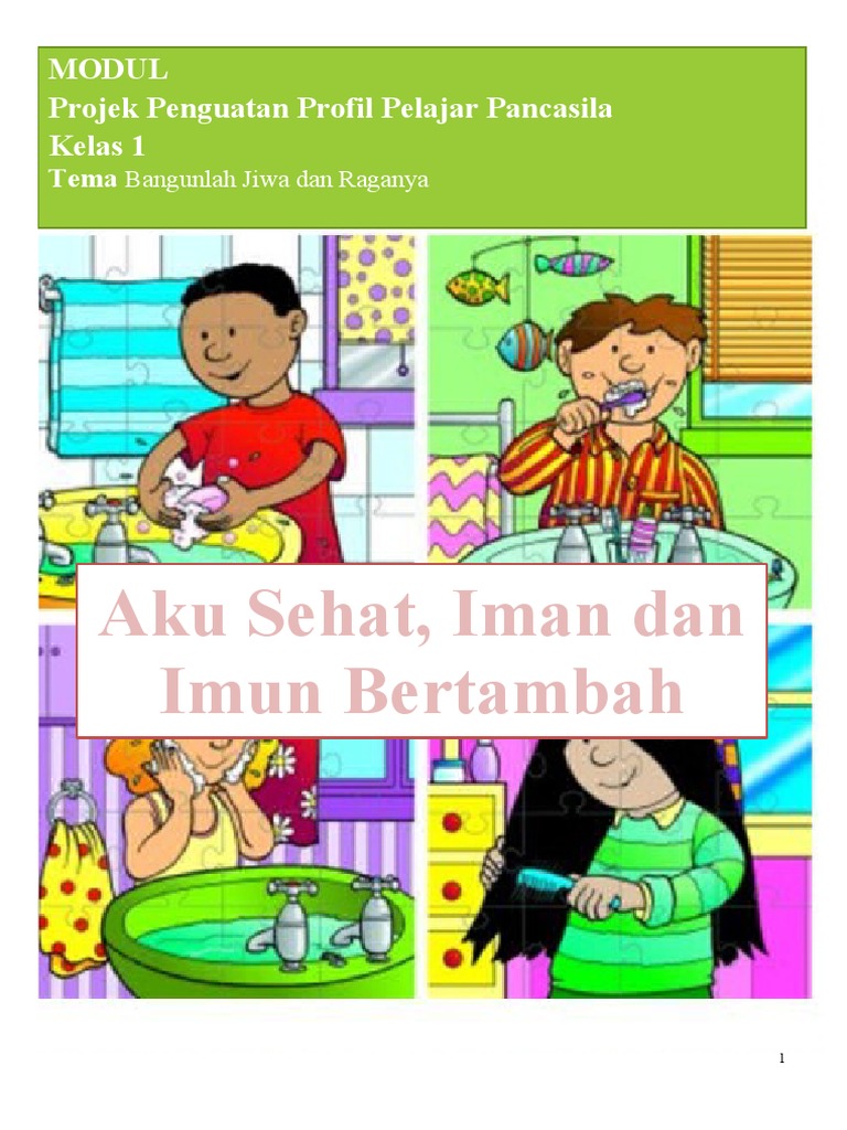Modul Ajar Modul Projek - Bangunlah Jiwa Dan Raganya Kirim | PDF | Karier & Perkembangan