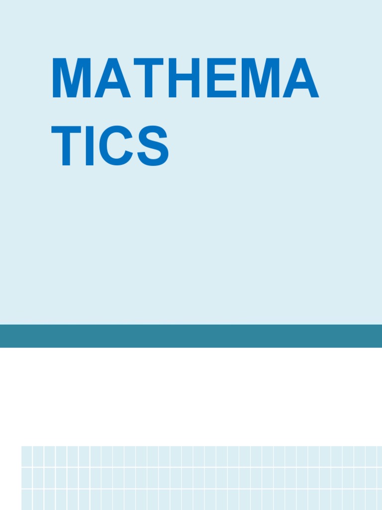 MATM111-Mathematics in The Modern World | PDF | Set (Mathematics) | Pattern