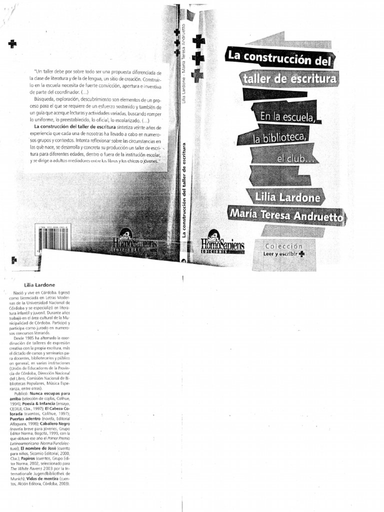 S7. La Construccion Del Taller de Escritura - Páginas 18-23 y 33-35 | PDF