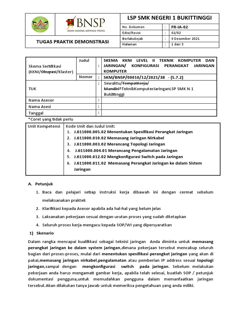 FR - IA.02 Tugas Praktik Demonstrasi | PDF