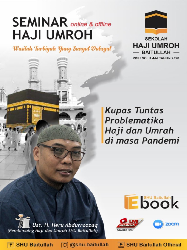 E-Book Seminar Haji Umroh - SHU Baitullah - 2021 | PDF