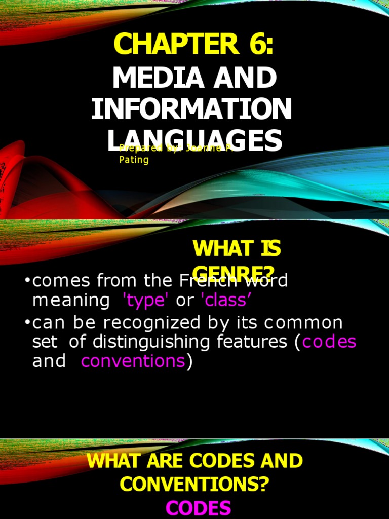 Chapter 6 - Media and Information Languages | PDF | Camera