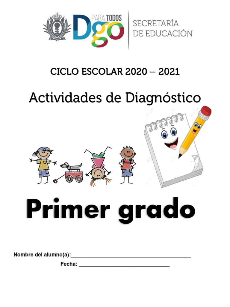 Examen Diagnostico Primer Grado | PDF